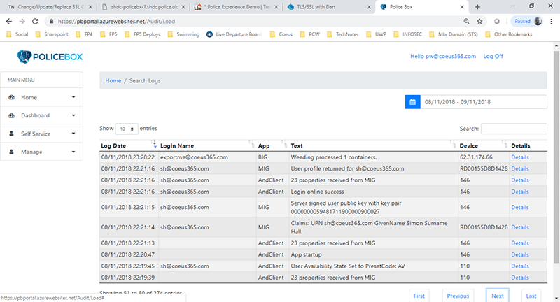 PoliceBox – Coeus Software Ltd